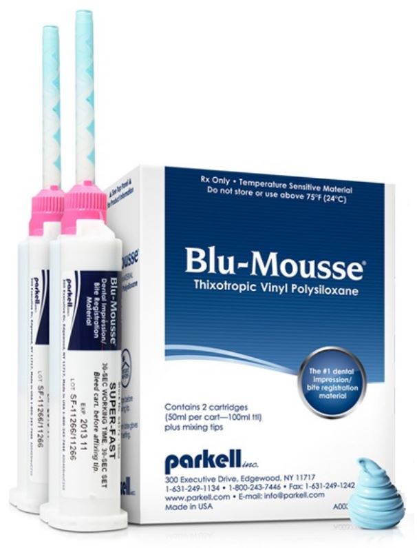 Blu-Mousse Super fast blå