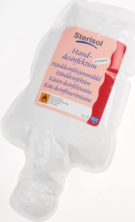 Sterisol hånddesinfektion i pose, 700ml
